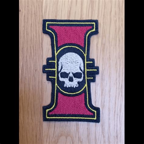 [art Craft] I Made An Inquisitor Rosette Embroidered Patch R Warhammer40k