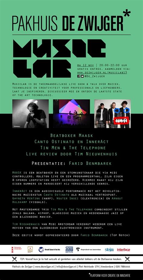 Musiclab Met Oa Inneract Tim Nieuwenhuis Tin Men Interfacenl