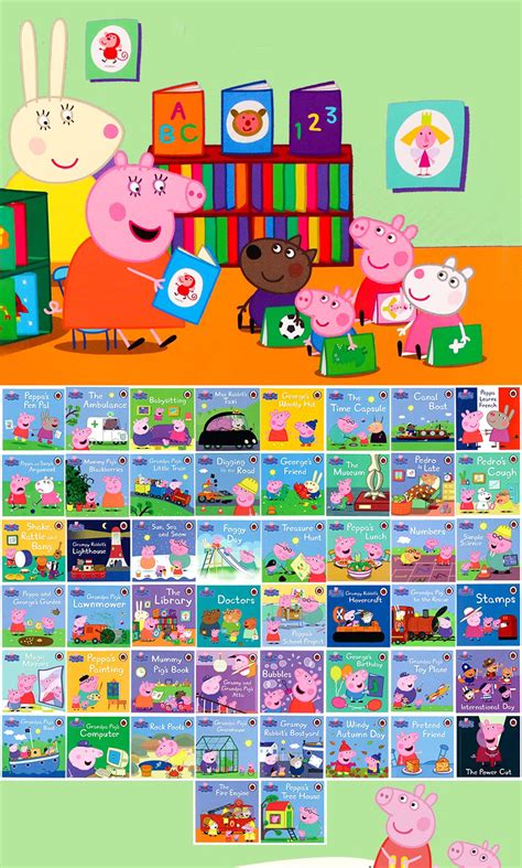 150 Books Peppa Pig Colllection Set The Ultimate And Incredible