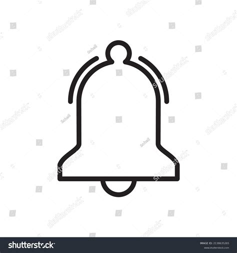 Bell Notification Icon Logo Design Vector Stock Vector Royalty Free