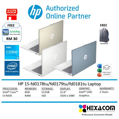 Hp Fd Tu Gold Fd Tu Blue Fd Tu Silver Laptop Intel Core I N Gb Ram Gb Ssd