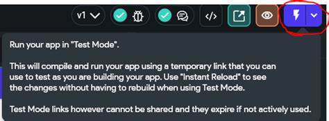 app never run in test mode · issue 1795 · flutterflow flutterflow