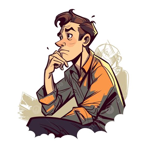Pondered Clip Art