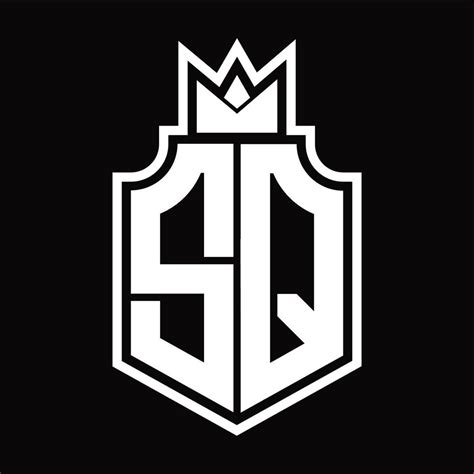 Sq Logo Monogram Design Template 16580663 Vector Art At Vecteezy