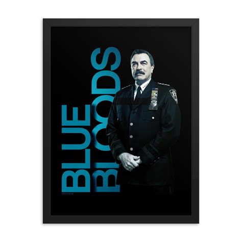 Blue Bloods Frank Reagan Premium Satin Poster Paramount Shop