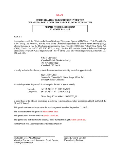 Fillable Online Npdes Permit Basicsus Epa Fax Email Print Pdffiller