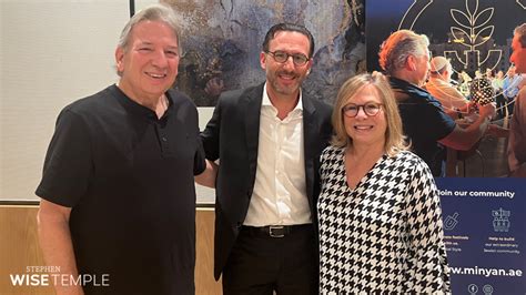 Rabbi David Woznica In The Middle East A Message From Ross Kriel