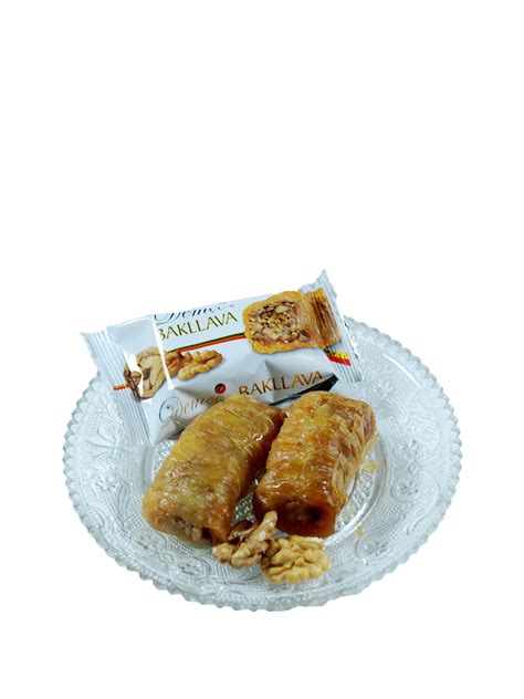 Demce Individually Wrapped Mini Bakllava With Walnuts Alb Products