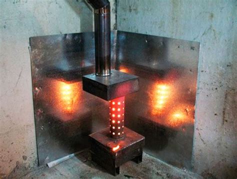 самодельная печка на отработанном масле | Waste oil burner, Heat ...