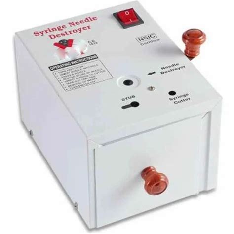 Stainless Steel Electric Needle Cutter Destroyer At ₹ 425piece In New