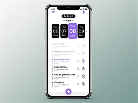 To Do List App Ui By Afaq