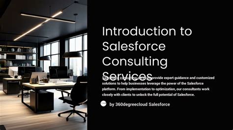 PPT - Introduction to Salesforce Consulting Services PowerPoint Presentation - ID:13204093