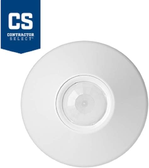 Sensor Switch Cmr Pdt 10 Extended Range Dual Technology Ceiling Mount Occupancy Sensor White