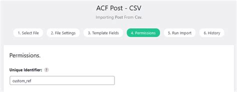 advanced custom fields faq import wp