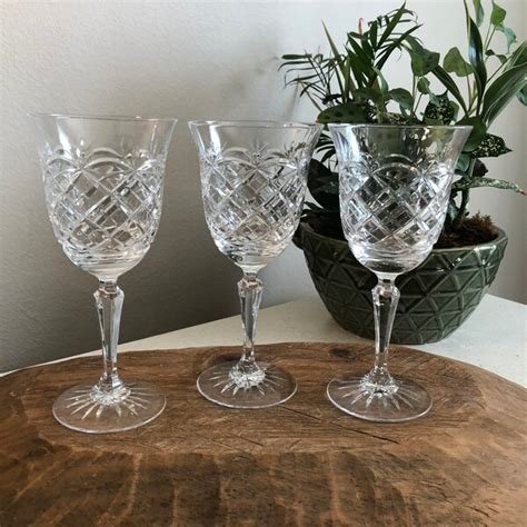 Heavy Wine Glasses Etsy