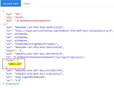How Can I Get The Azure Active Directorys App Roles Inside Aspnet