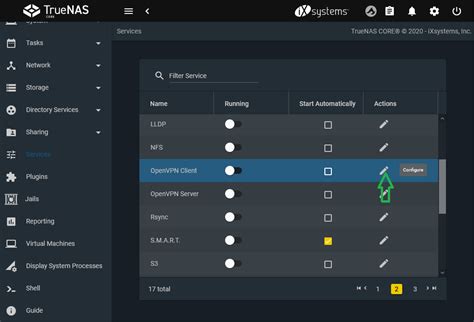 TrueNAS And OpenVPN Client Configuration TrueNAS Community