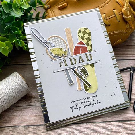 Papertrey Ink Tuck It Dad Stamp Set