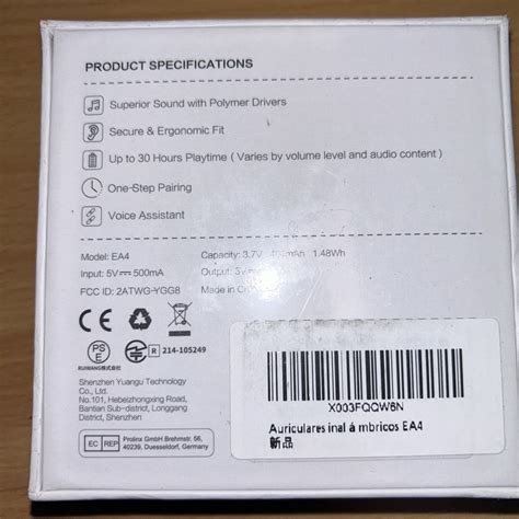 Holy High Wireless Black Headphones Ea4 Sealed Free Shipping New Ebay