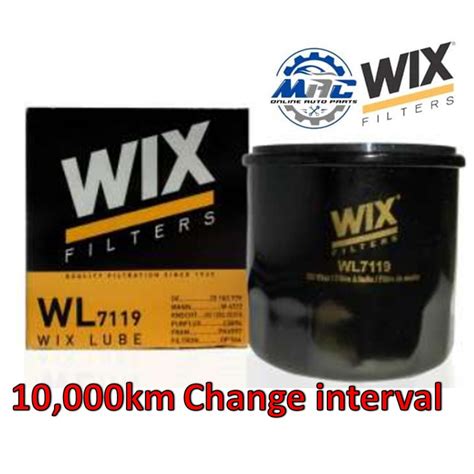 WIX Oil Filter WL7119 / Vic C932 cross Reference | Shopee Philippines