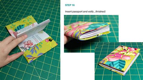 Easy Peasy Fabric Passport Cover