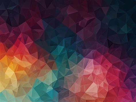 A Colorful Abstract Background With A Geometric Pattern Of Triangles