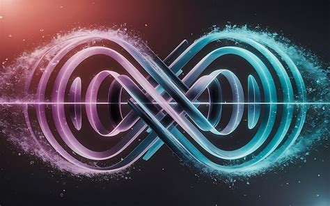 a dynamic abstract visualization of quantum computing premium ai