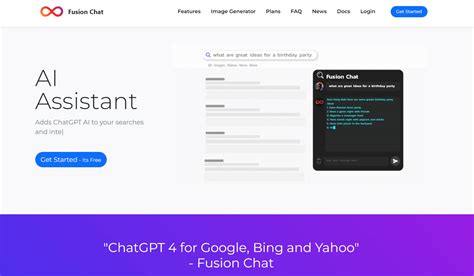Fusion Chat Ai Enhanced Search And Image Generation Tool Aitoolnet