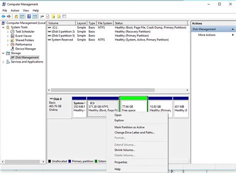 How Can I Extend The Main Volume Of My Disk Solved Windows Forums