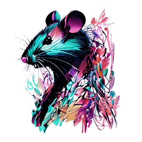 Rat Key Visual By Carne Griffiths · Creative Fabrica
