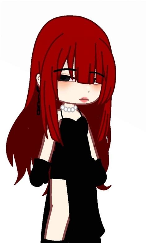 Pin By Manu On Skins Gacha Club Character Design Girls With Red Hair Club Hairstyles