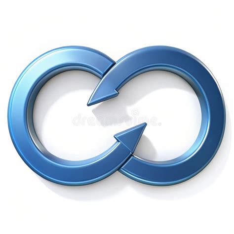 Circular Infinity Loop With Arrows Stock Illustration Illustration Of Circular Infinity Loop With Arrows Stock Illustration Illustration Of
