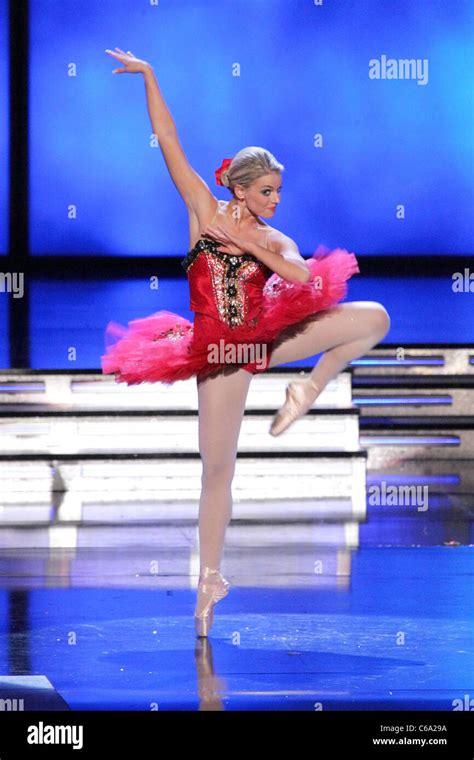 Miss Kansas Lauren Werhan On Stage For Miss America Preliminaries
