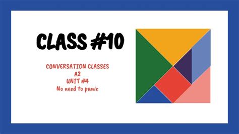 Conversation Class 10 A2 Genially