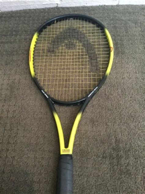 Head Radical Tour Bumblebee Oversize Andre Agassi Grip2 Soft Poly Strung Eur 27206 Picclick Fr
