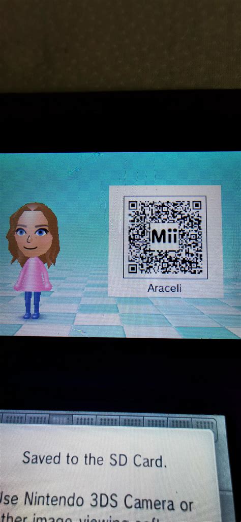 Wii Sports Club Araceli Mii Qr Code By Tylermakie On Deviantart