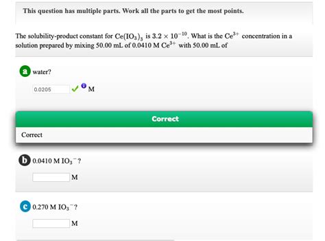 solved this question has multiple parts work all the parts