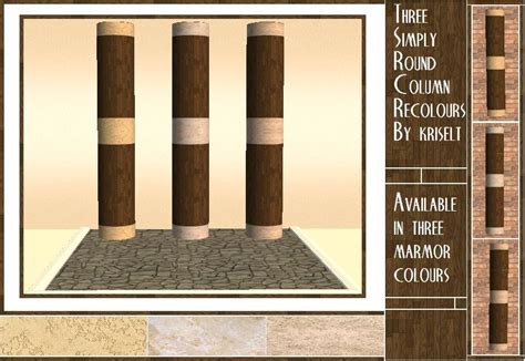 Mod The Sims Simply Round Columns
