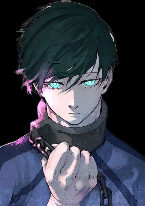 Rin Itoshi Blue Lock Gambar Anime Seni Anime Gambar Animasi Kartun