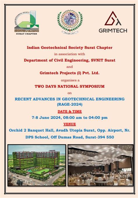Rohan Deshmukh Phd On Linkedin Geotechnicalengineering Bentleysystems Rage2024 Svnit
