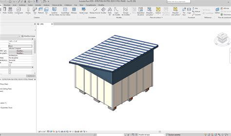 Steel Deck Frame Revit Model