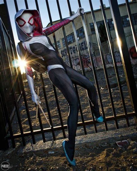 Spidergwen Spider Gwen Cosplay Marvel Cosplay Spider Gwen