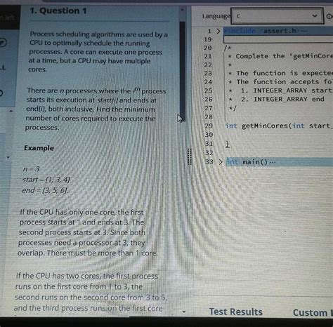 Question Process Scheduling Algorithms StudyX