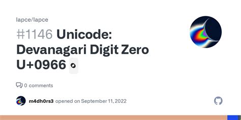 unicode devanagari digit zero u 0966 `०` · issue 1146 · lapce lapce