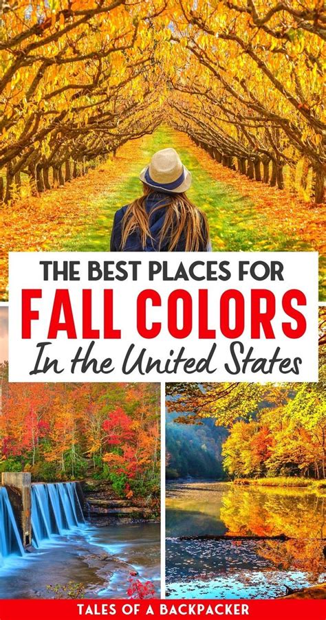 The Best Usa Destinations For Fall Colors