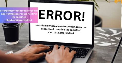 errordomain nscocoaerrordomainanderrormessage could not find the