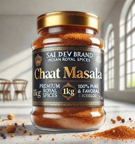 Sai Dev Brand Indian Royal Spices Premium Chaat Masala 1kg