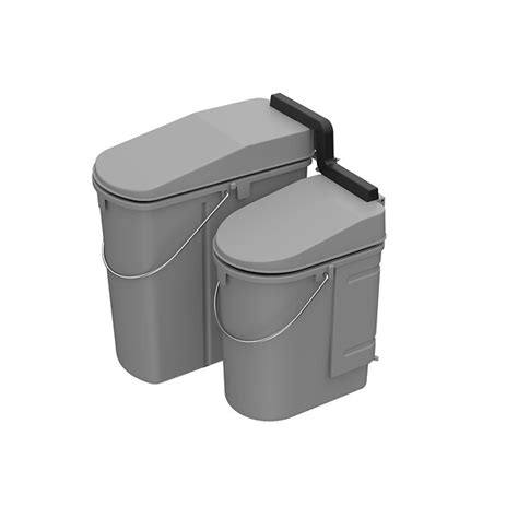 Poubelle Classic 2x Tri Selectif 29 Litres Legallais