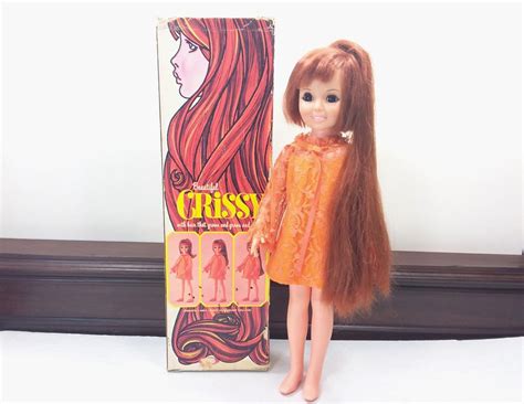 Vintage Beautiful Crissy Doll Growing Hair That Grows And Grows By Ideal With Original