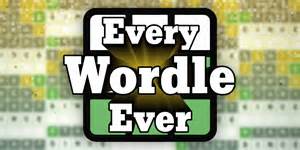 Wordle History Todays Answer And All Past Words